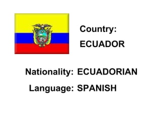 Countries And Nationalities | PPS