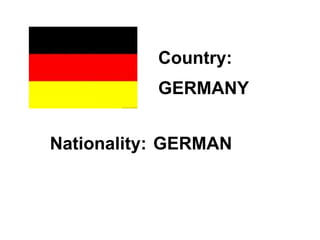 Countries-Nationalities | PPT