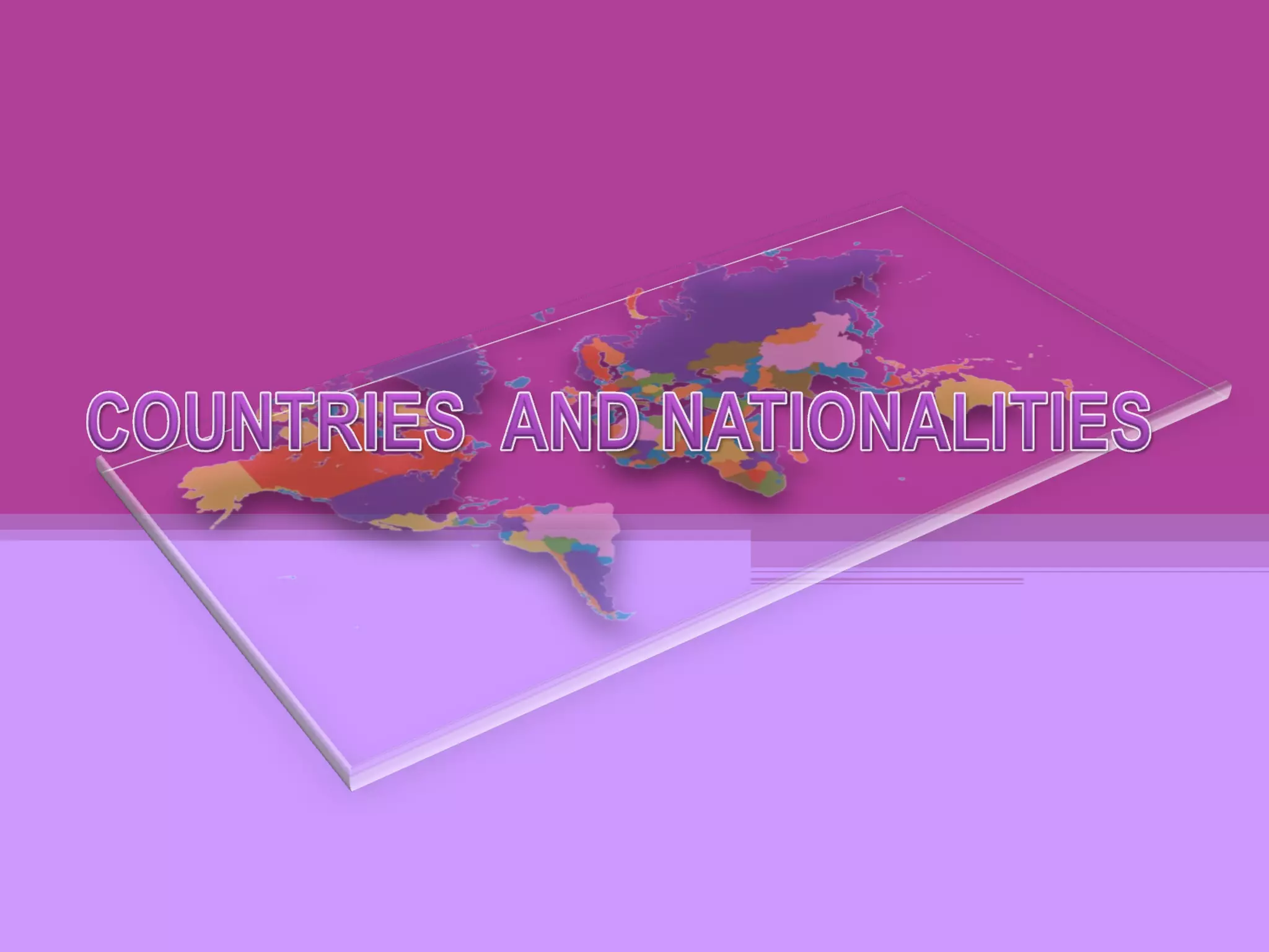 Countries and nationalities | PPT