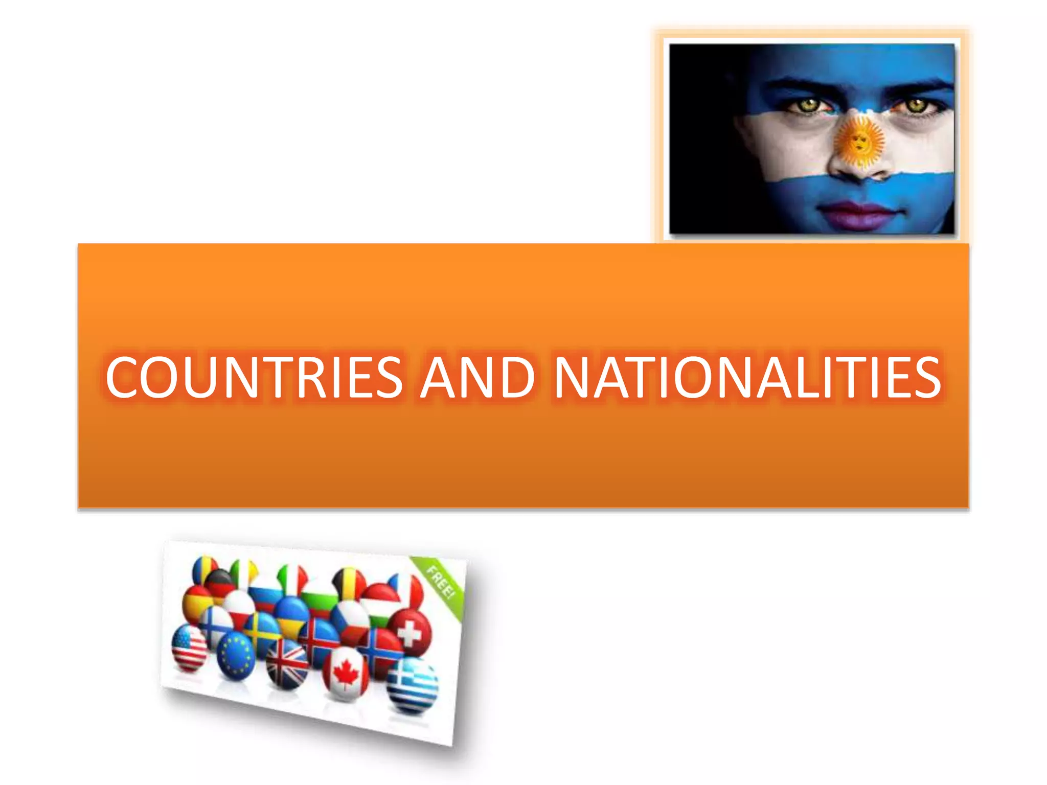 Countries and nationalities | PPT