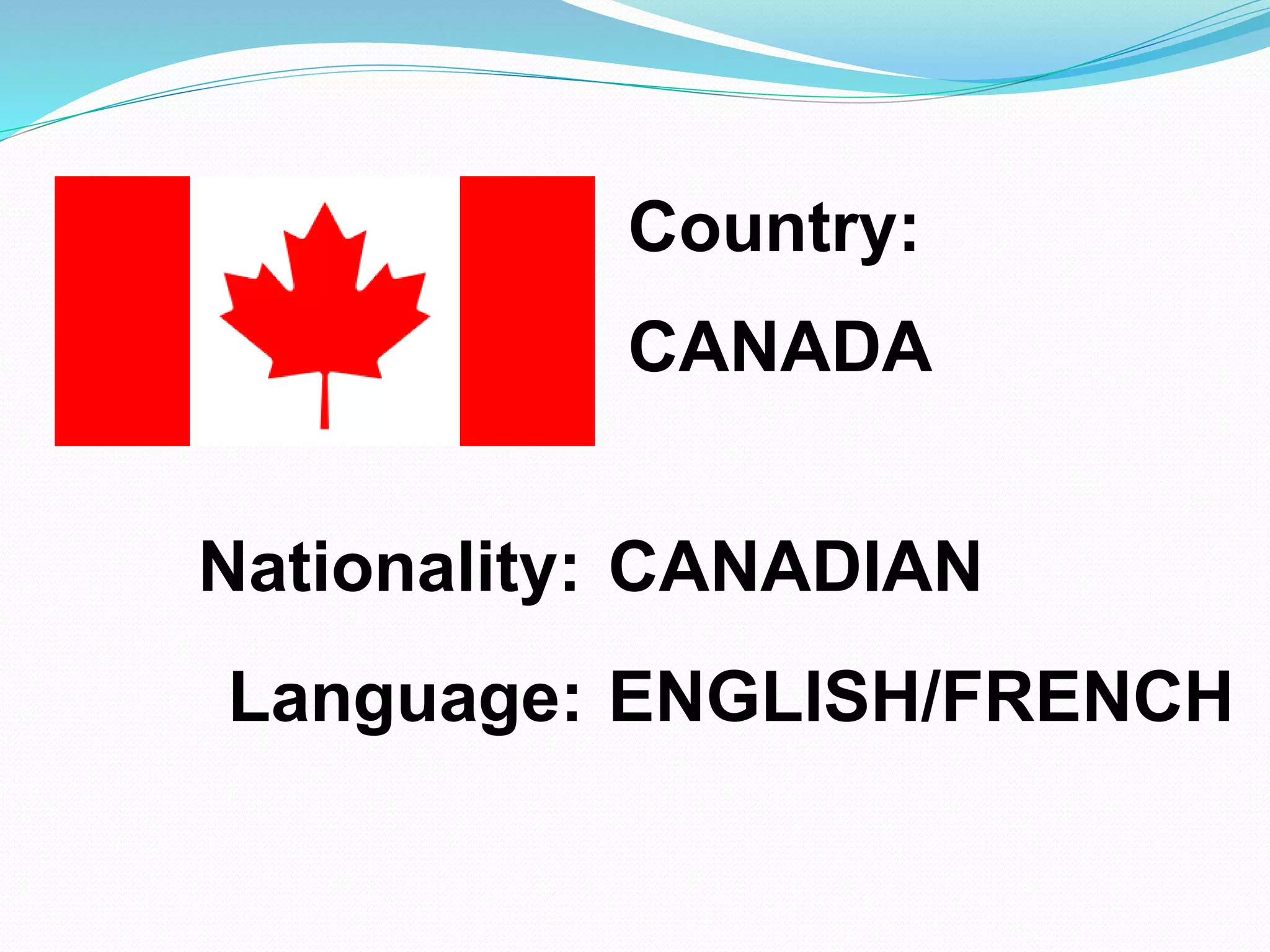 Countries and Nationalities | PPTX