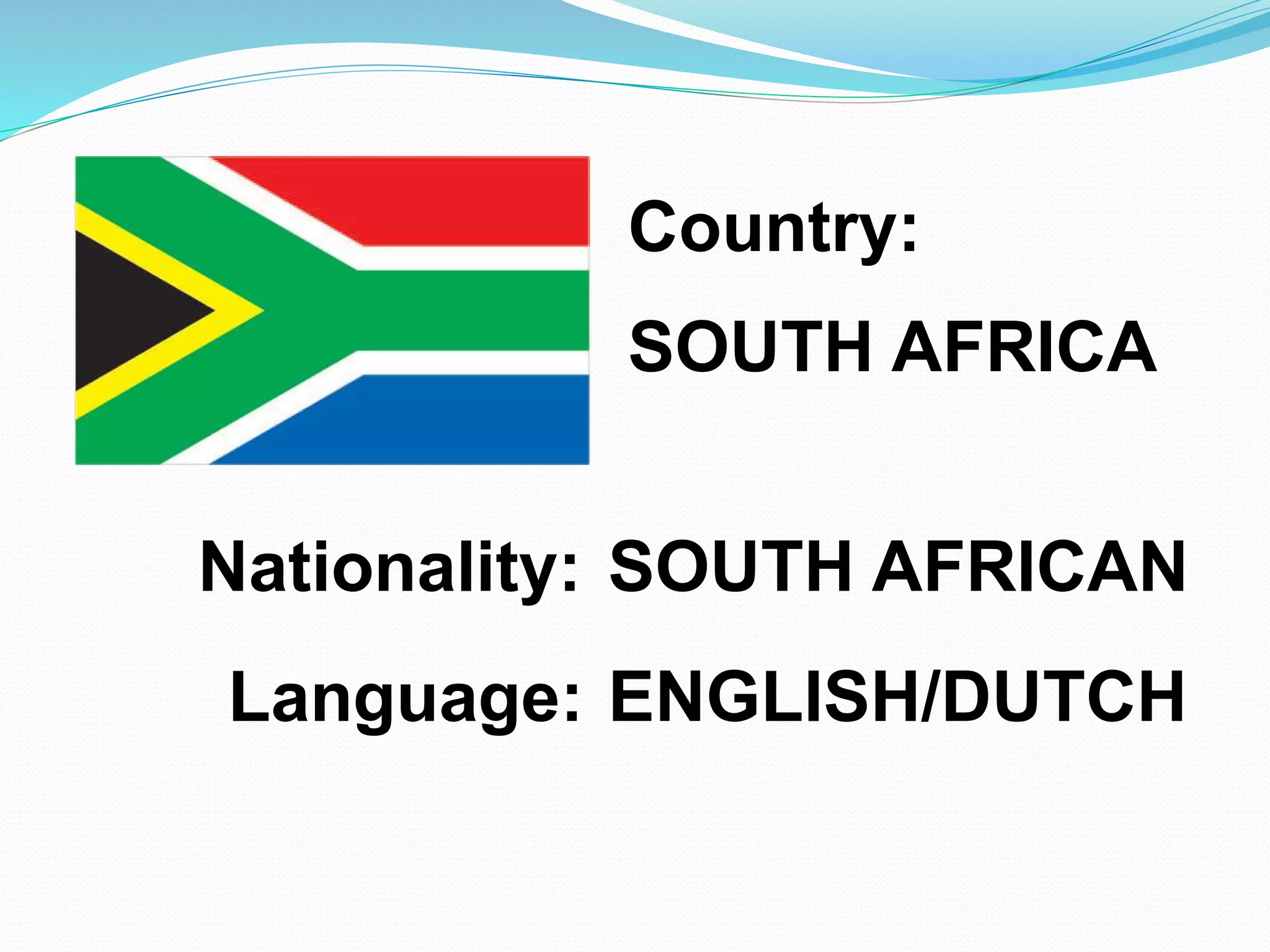 Countries and Nationalities | PPTX