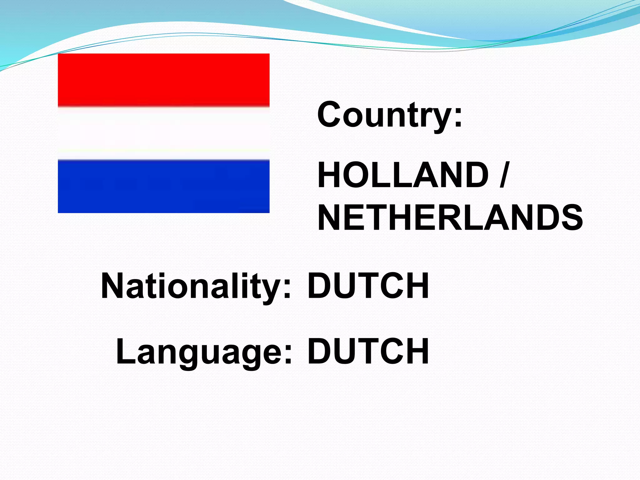 Countries and Nationalities | PPTX