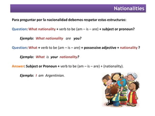Countries and Nationalities - Questions | PPTX