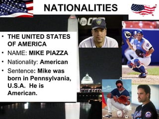 Countries and nationalities (5) | PPT