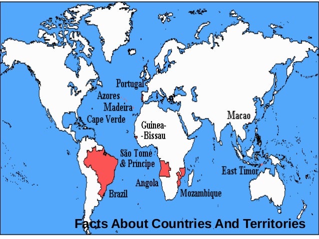 Countries and territories in the world