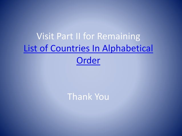 Countries & Capital Cities In Alphabetical Order.pptx