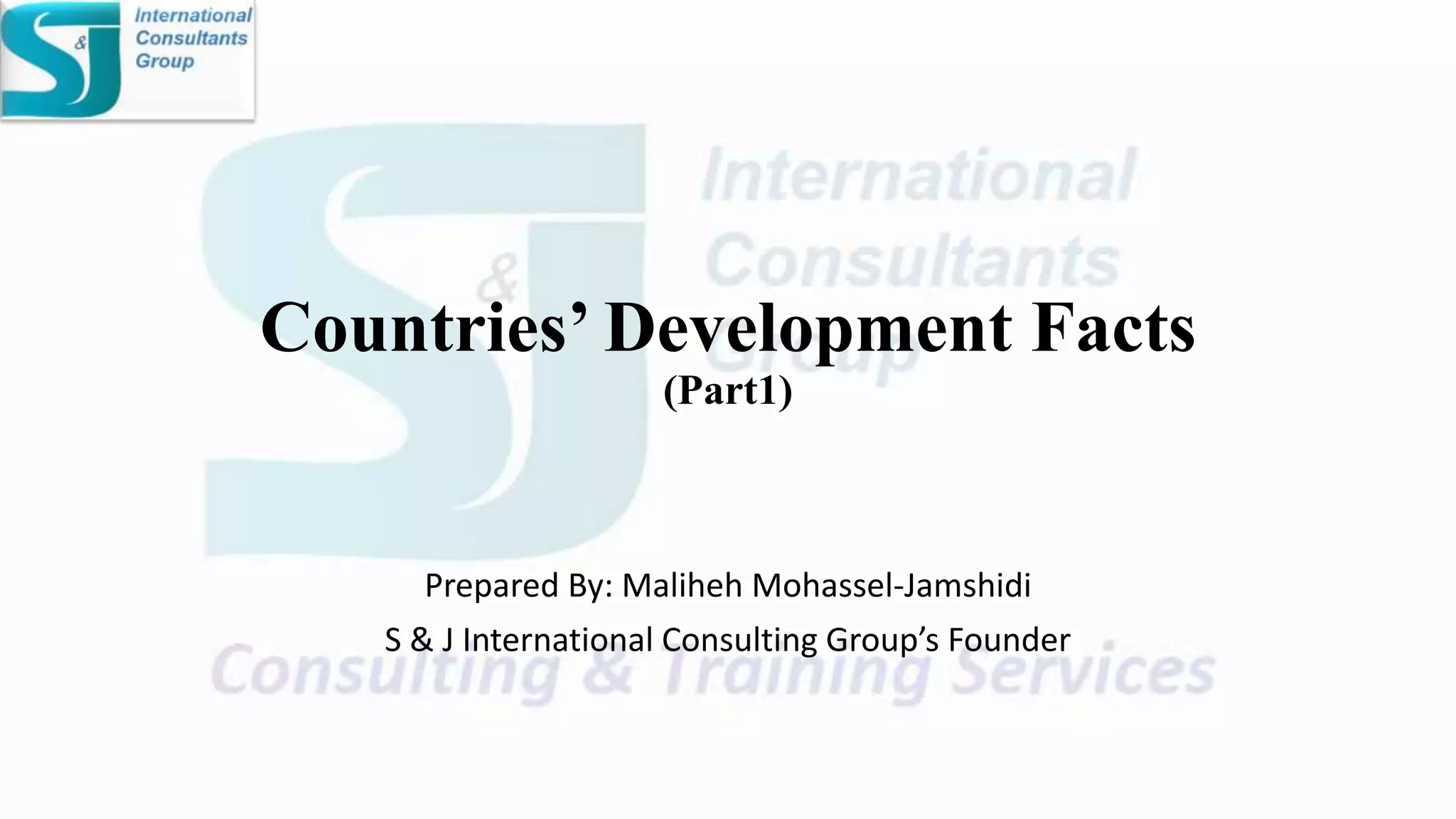 Countries' economic development facts | PPT