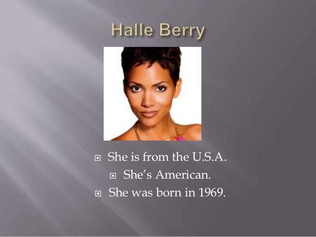 Countries, nationalities and age from celebrities