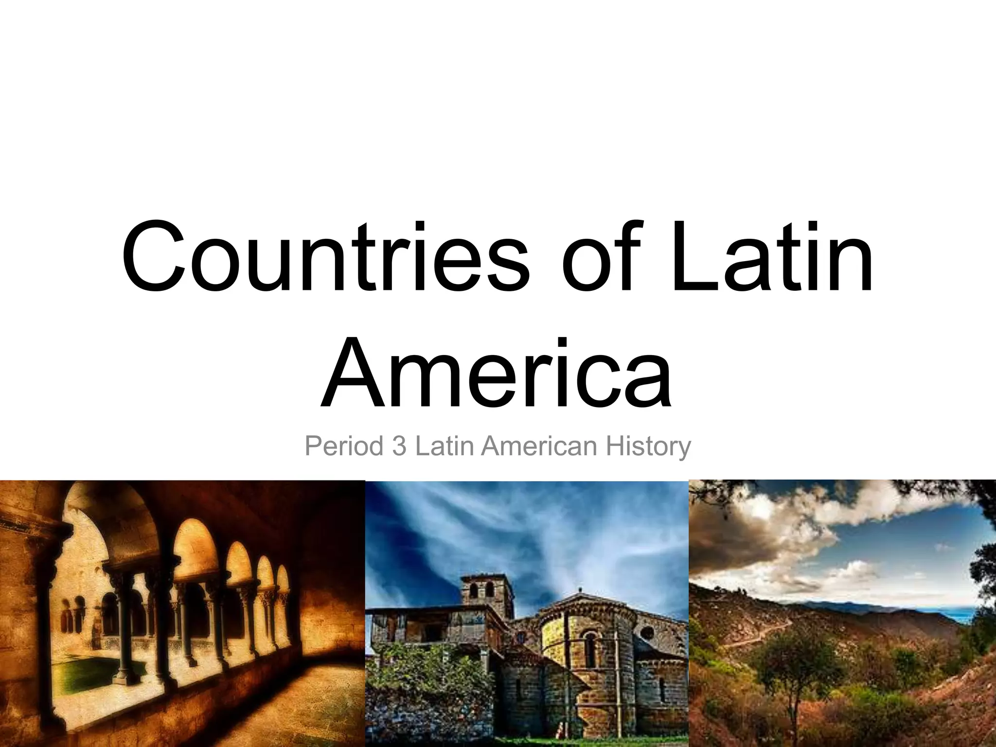 Countries Of Latin America | PPT