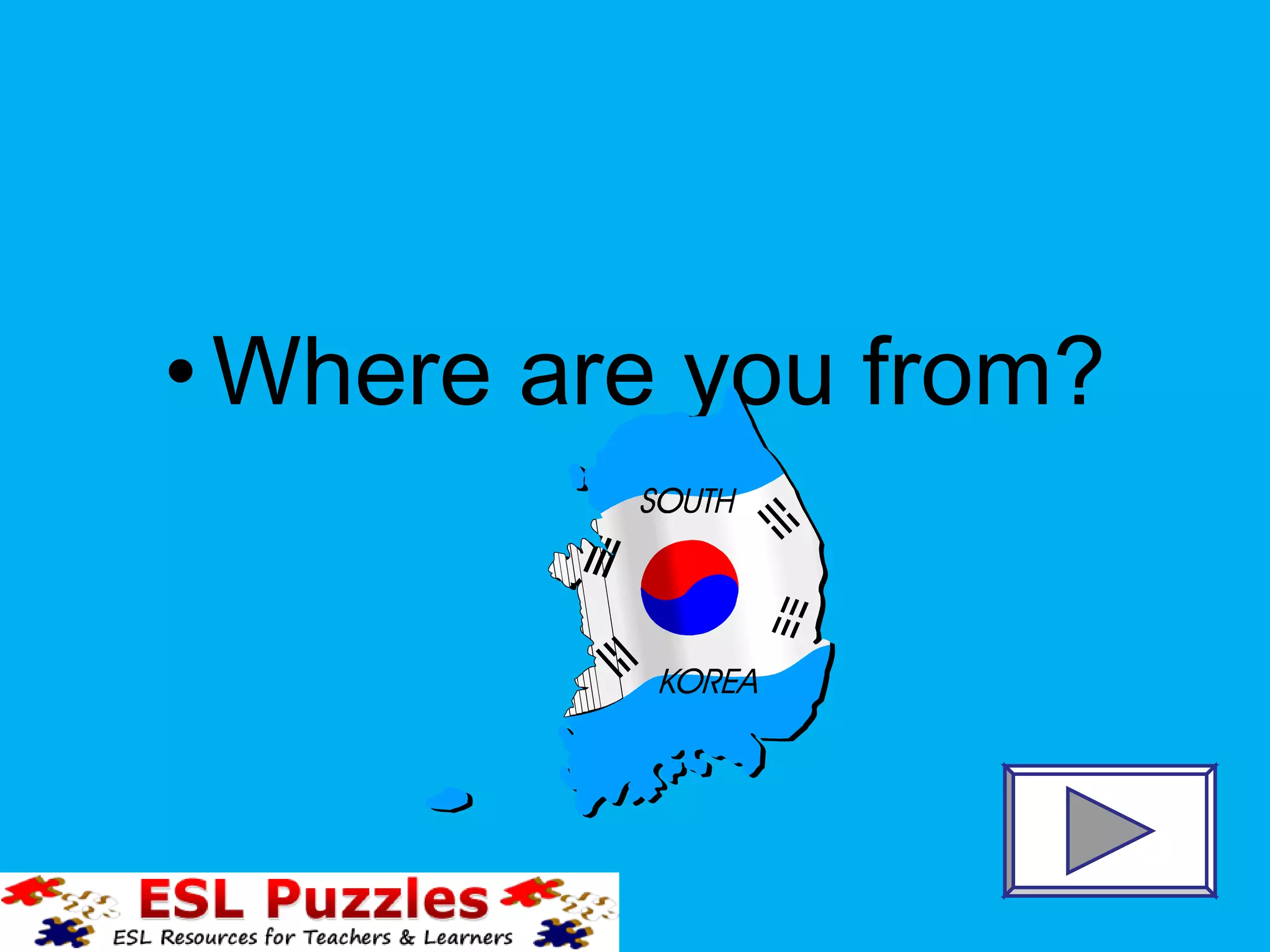 Countries where are you from ppt | PPT
