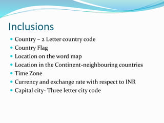 Country.presentation | PPT