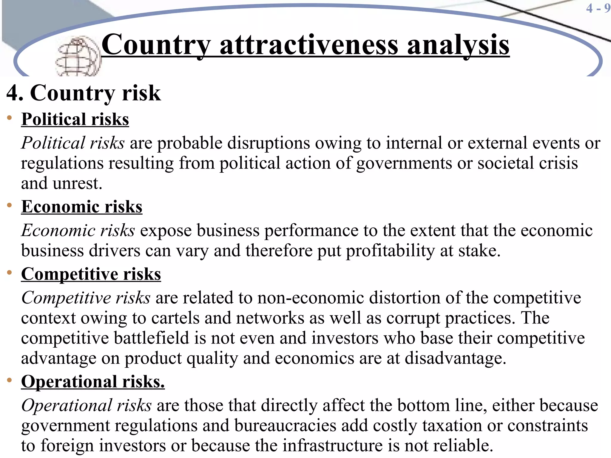 Country-attractiveness | PPT