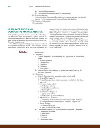 Country report-guide | PDF