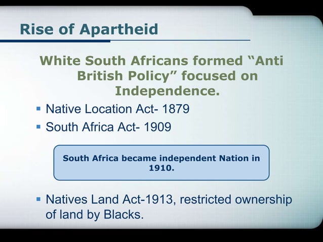 South African History | PPT