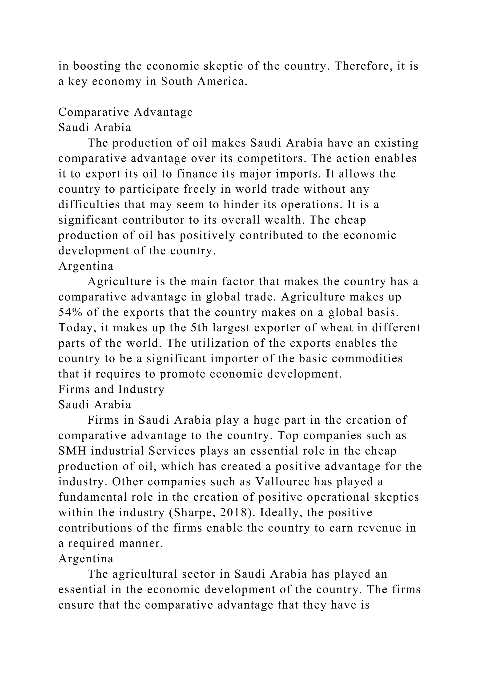 Country Analysis Project Part C With the countries you a.docx