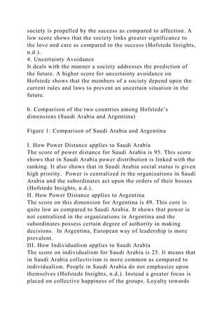 Country Analysis Project Part C With the countries you a.docx