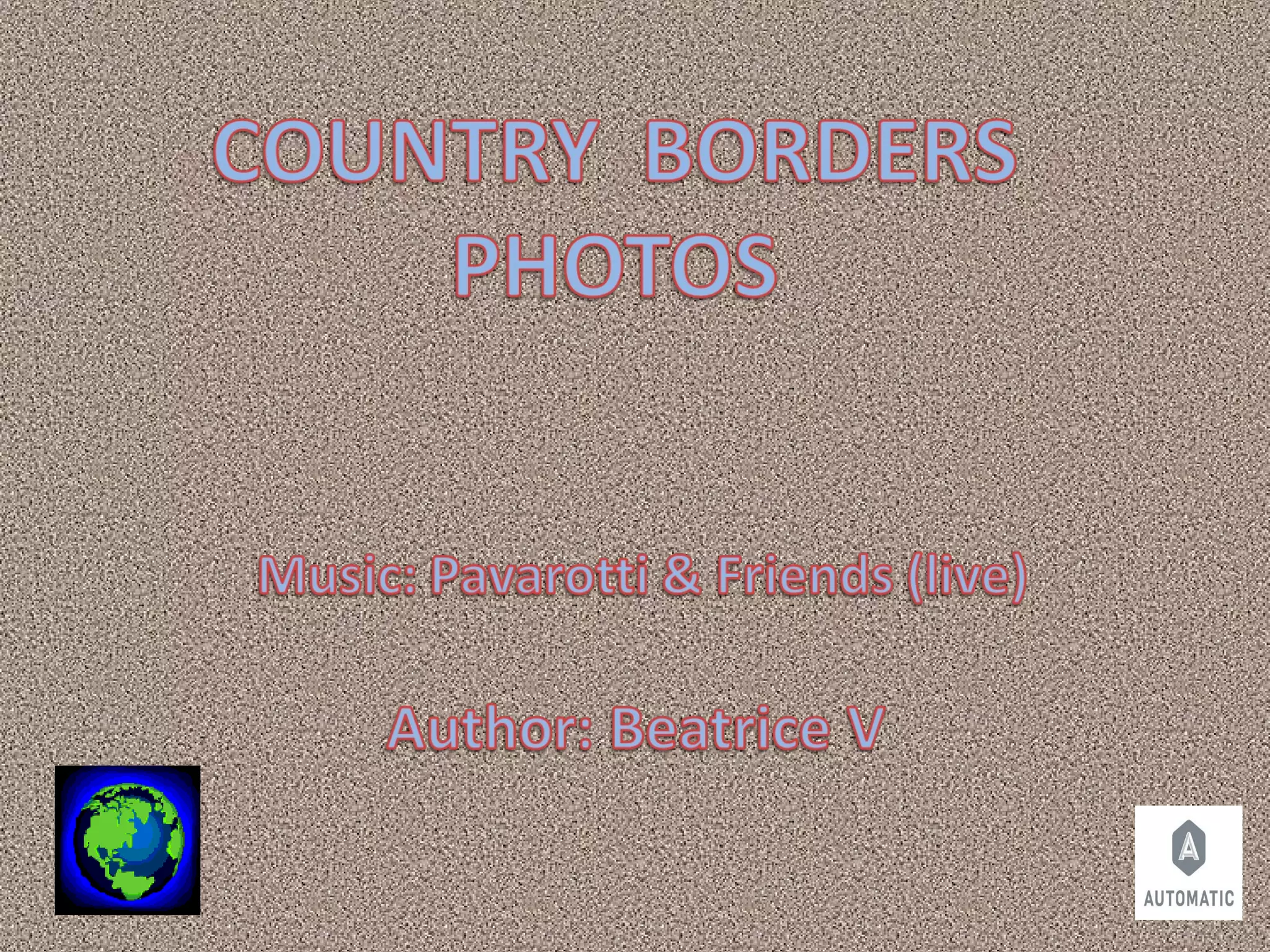 Country borders photos | PPT