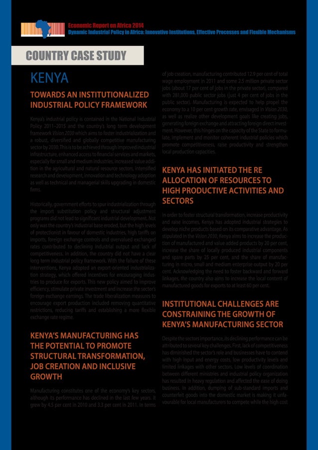 Country case studies KENYA | PDF