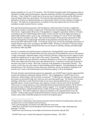 Country Development Cooperation Strategy 2013-2018 | PDF