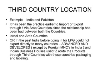 Country evaluation and entry strategies | PPT