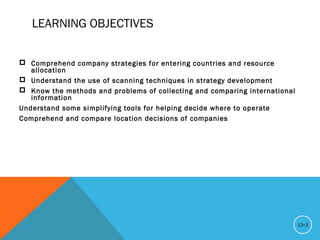 Country evaluation andselection | PPT