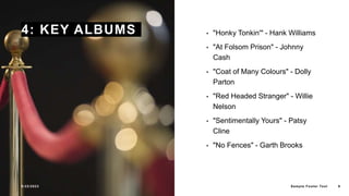 COUNTRY MUSIC PPT 2023.pptx | Country Music | Music