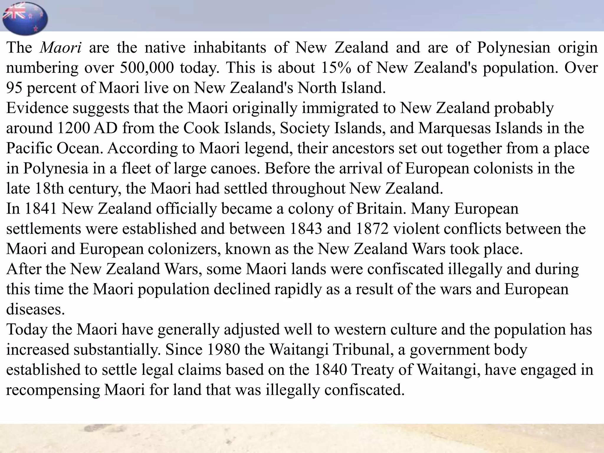 NEW ZEALAND Country presentation | PPTX
