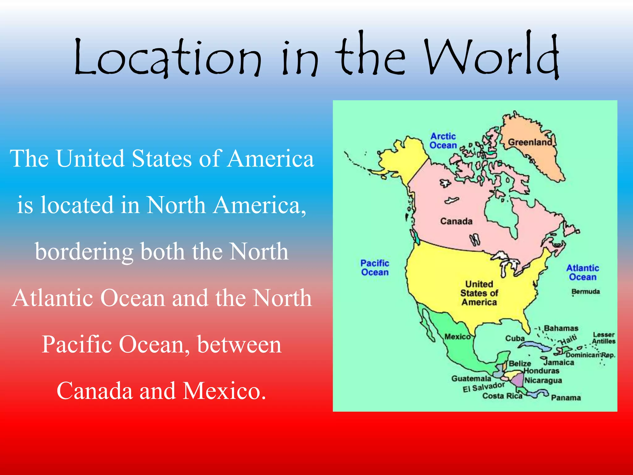 Country presentation - United States | PPTX