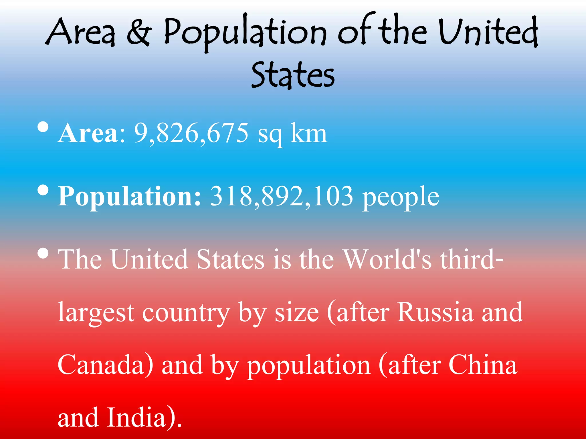 Country presentation - United States | PPTX
