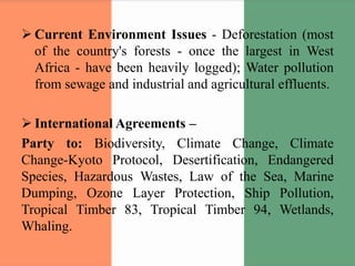 Country profile of Cote D'Ivoire (Ivory Coast) | PPTX