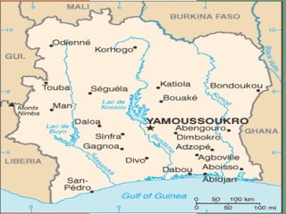 Country profile of Cote D'Ivoire (Ivory Coast) | PPTX