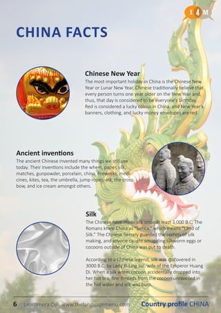 I4M Country profile china (in english) | PDF