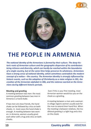 Country profile Armenia (in english) | PDF