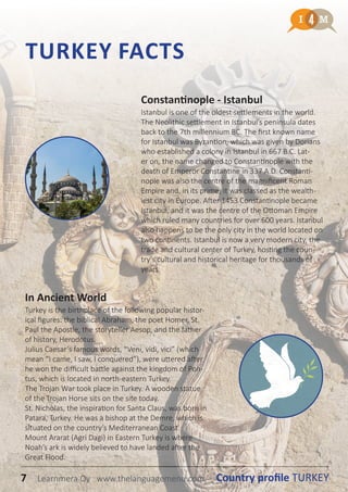 Country profile - Turkey | PDF