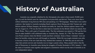 Australia Project | PPTX