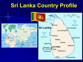 Sri Lanka Country Report | PPT