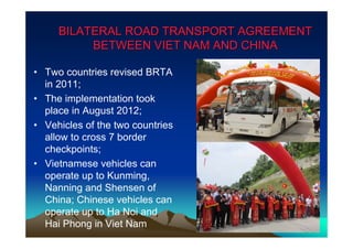 Country report of vietnam Key Logistics and Transport System and ...