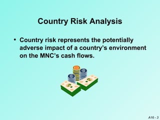 Country risk analysis | PPT