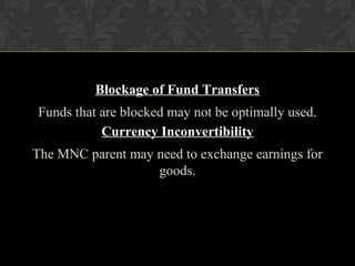 Country risk analysis | PPT