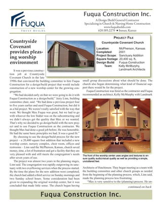 Countryside Covenant Church | PDF