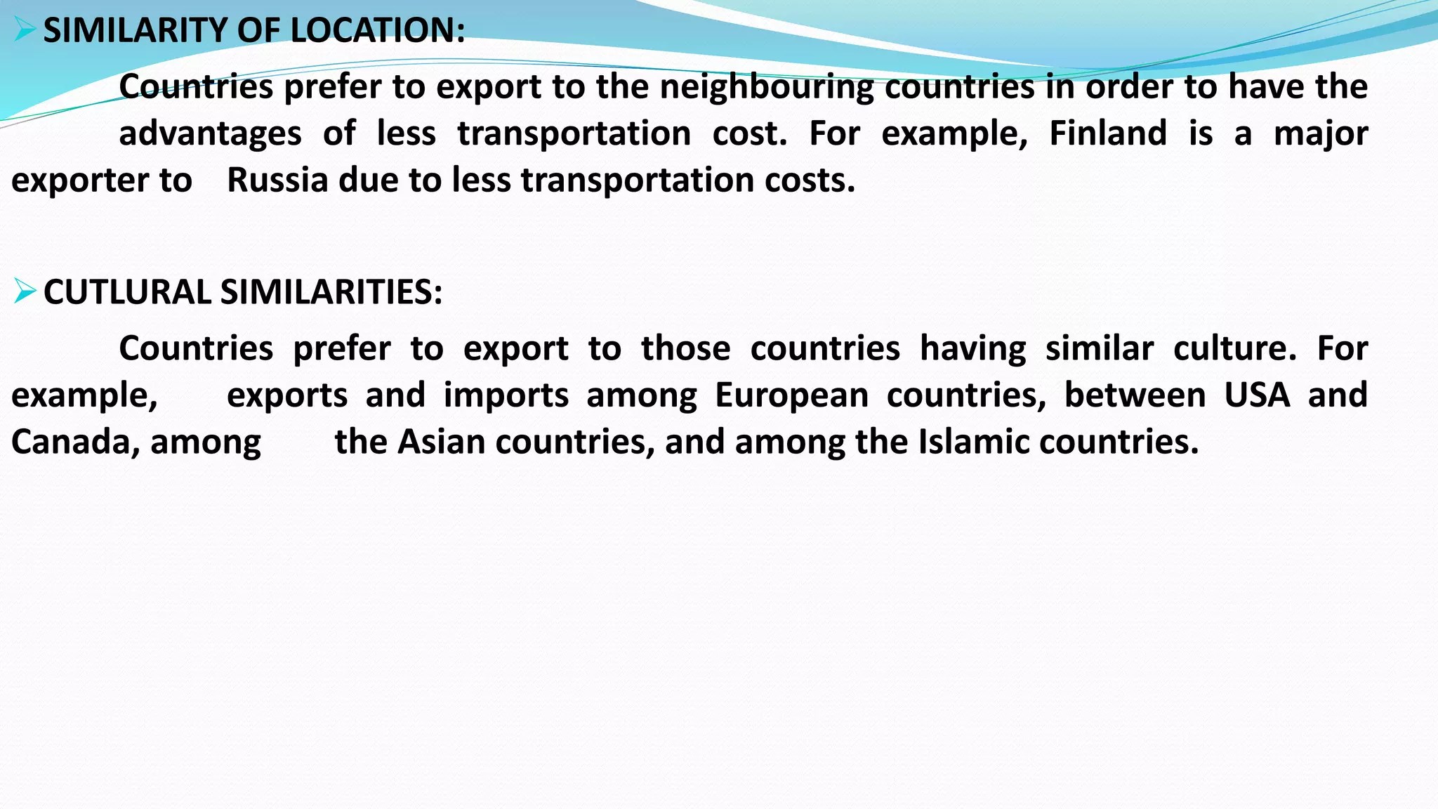 Country similarity theory | PPTX