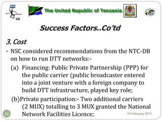 Country Status on Migration from Analogue to Digital Broadcasting | PPT