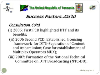 Country Status on Migration from Analogue to Digital Broadcasting | PPT