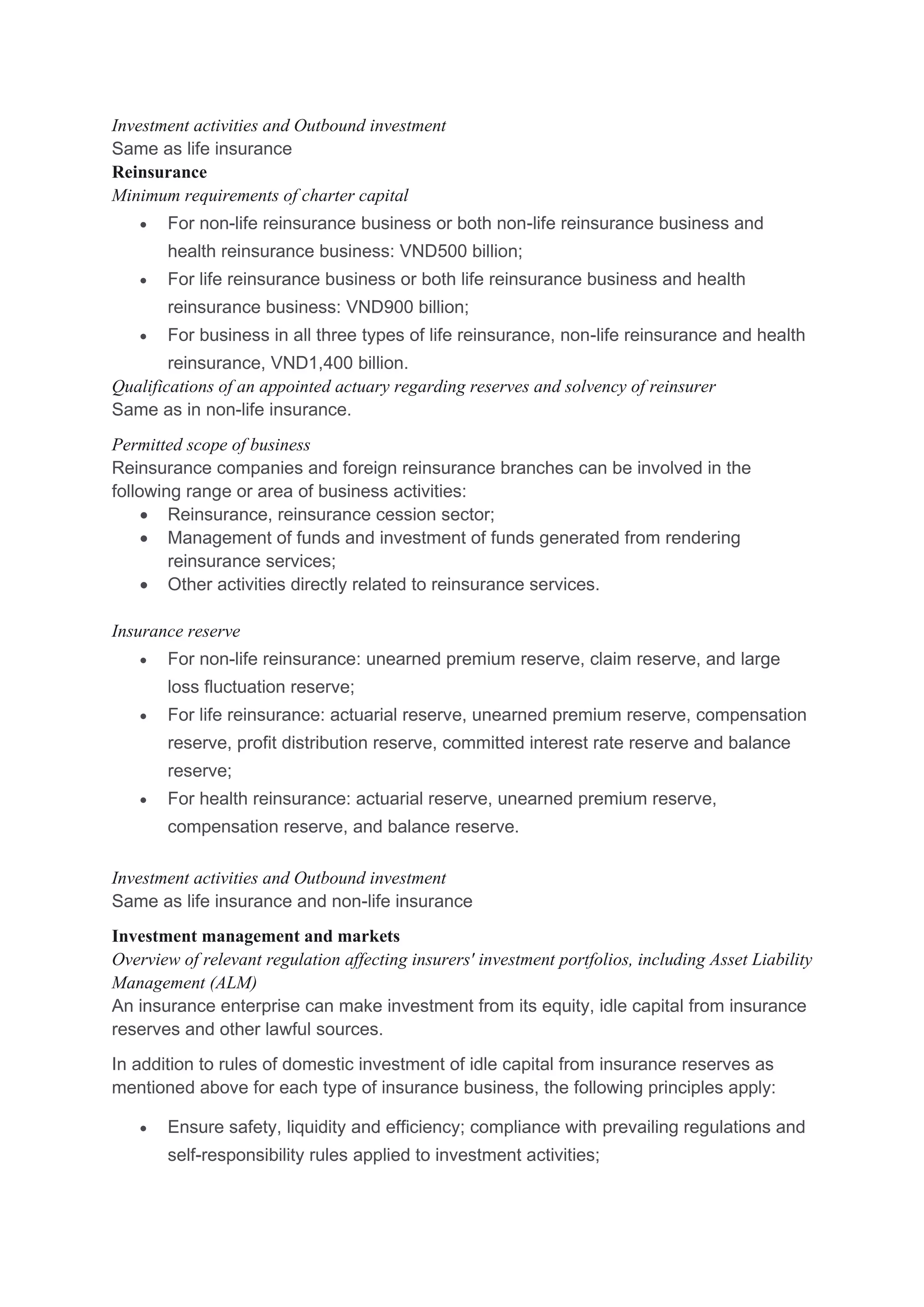 Country Update Vietnam Insurance - updated | PDF