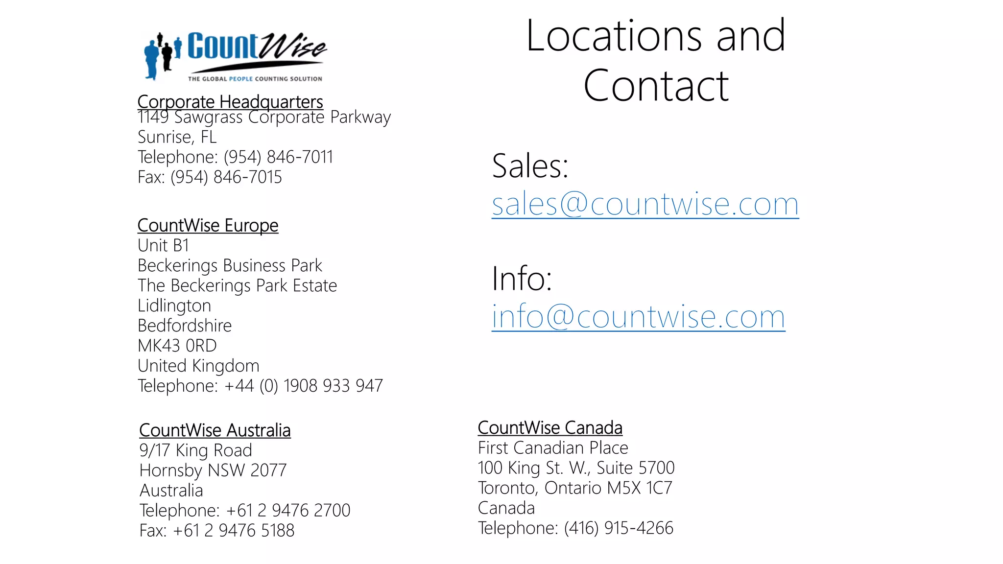 Countwise Solutions For Retail | PPT