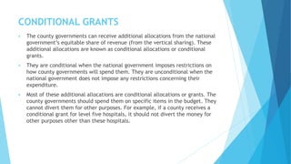 Nairobi City County Government Entity Funding | PPTX | Business ...