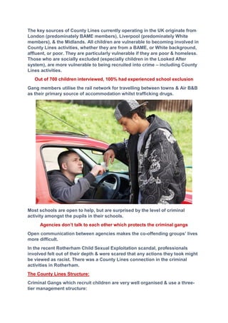 County Lines Fact sheet - A quick guide to what you need to know | PDF