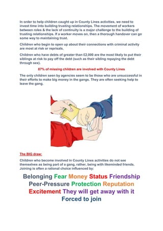 County Lines Fact sheet - A quick guide to what you need to know | PDF