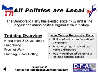 County Party Organizing | PPT